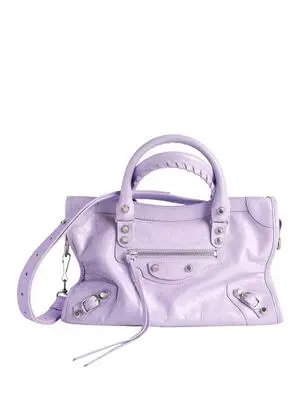 Balenciaga Balenciaga Le City Small Handbag Lavender