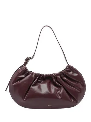 A.p.c. A.P.C. Logo Lettering Handbag Red