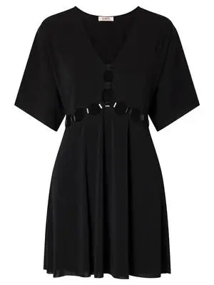 ERES Eres Connection Cutout Jersey Mini Dress