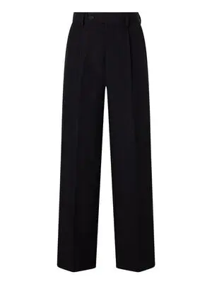 AURALEE Auralee Pleated Wide-Leg Trousers