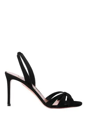 AQUAZZURA Stiletto Heel Sandals - Black