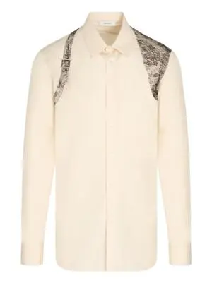 Alexander McQueen Long-sleeved Shirt - Nude