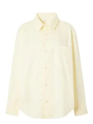 SLVRLAKE Long-sleeved Collared Shirt - Yellow