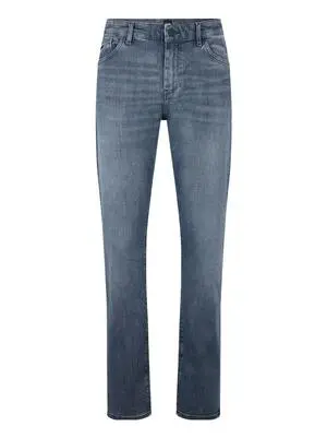 Hugo Boss Hugo Boss Straight Leg Jeans Grey