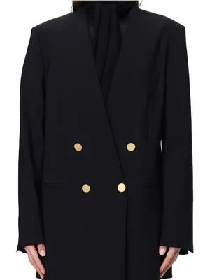 Alberta Ferretti Double-breasted Jacket - Black