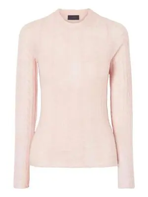 HAIKURE Haikure Sey Cable-Knit Alpaca-Blend Sweater Nude
