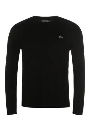 Lacoste Logo Long Sleeve T-shirt - Black