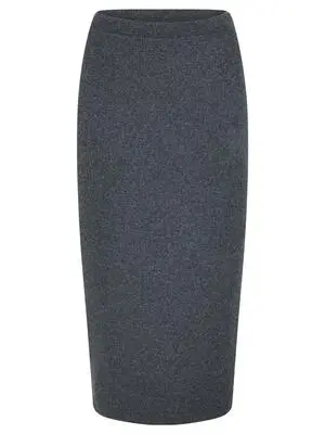 TOM FORD Tom Ford Ribbed Cashmere Midi Skirt
