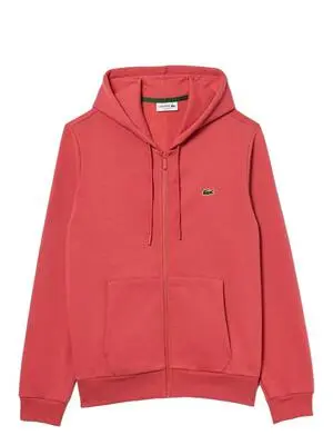 Lacoste Zip-up Longsleeve Outerwear - Red