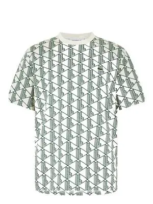 LACOSTE All Over Print Mono T-Shirt