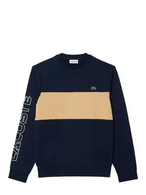 Lacoste Crewneck Longsleeve Top - Black