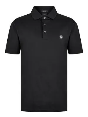 Hugo Boss Minimalist Purecotton Polo Shirt - Black