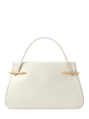 Givenchy Givenchy Large Pinch Bag In Leather Ivory