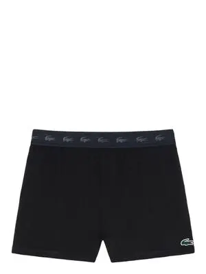 Lacoste Soft Jersey Lounge Shorts - Black