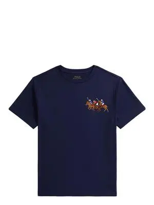 POLO RALPH LAUREN Polo Ralph Lauren Crewneck T-Shirt With Embroidered Motif