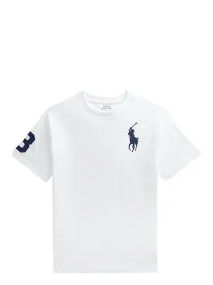 Polo Ralph Lauren Polo Ralph Lauren Crewneck T-Shirt With Embroidered Details White