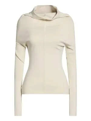 Rick Owens High-neck Knitted Sweater - White