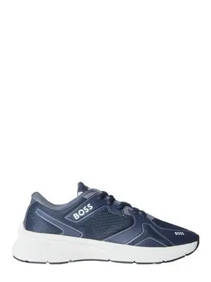 Hugo Boss Lace Up Low Top Sneakers - White