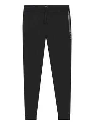 Hugo Boss Logo Tapered Jogging Bottoms - Black