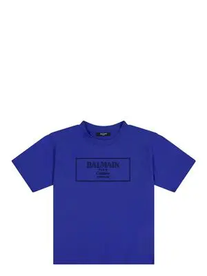 Balmain Crewneck T-shirt - Blue