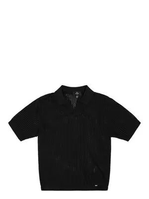 REPRESENT Shortsleeve Polo Tshirt - Black