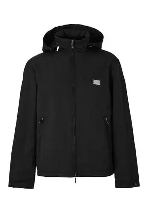 Emporio Armani Hooded Blouson Jacket - Black