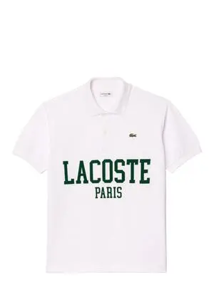 Lacoste Short Sleeve Polo - White