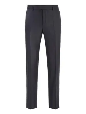 Hugo Boss Slim Fit Tailored Trousers - Grey
