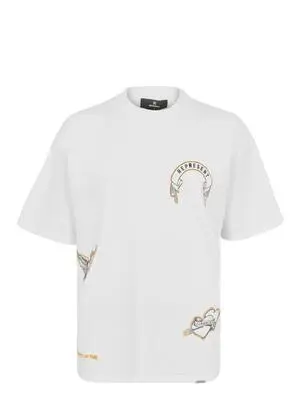 REPRESENT Crewneck Shortsleeve Tshirt - White