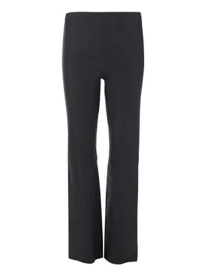 BY MALENE BIRGER Seamed Detail Flare Leg Trousers - Black