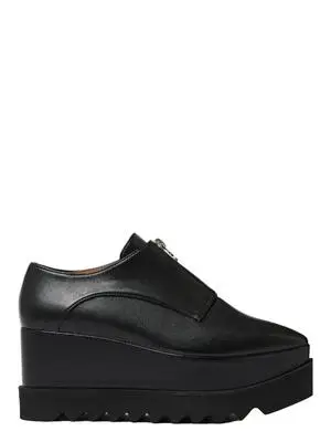 Stella McCartney Elyse Zipper Platforms - Black