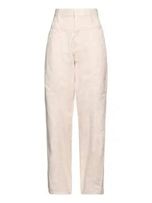 Isabel Marant Étoile Straight-leg Canvas Trousers - Nude