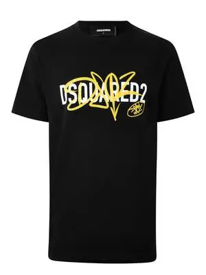 Dsquared2 Crew Neck Shortsleeve Tshirt - Black
