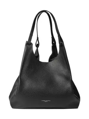 GIANNI CHIARINI Large Leather Shoulder Bag - Black