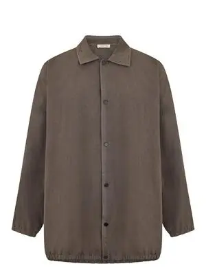 Fear Of God Collared Snapbutton Shirt Jacket - Grey