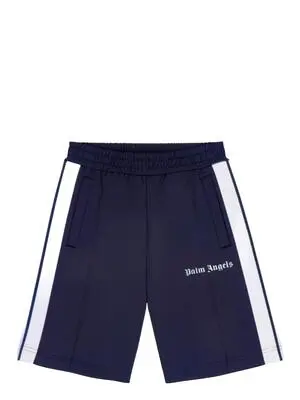 Palm Angels Track Shorts With Contrast Piping - No