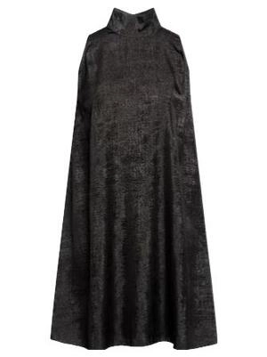 MAXCO. Sleeveless Flared Dress - Black