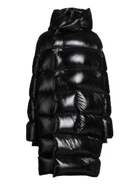 RICK OWENS Rick Owens Long Hooded Down Coat