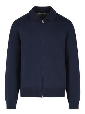 LARDINI Lardini Zip-Up Collared Jacket
