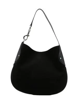 Mulberry Suede Leather Tote Bag - Black