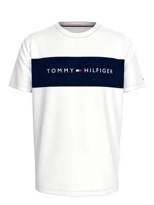 Tommy Hilfiger Cotton Panel T-shirt - White