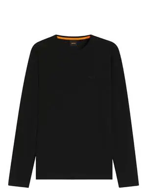 Hugo Boss Crewneck Longsleeve Tshirt - Black