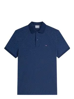 Tommy Hilfiger Short Sleeve Polo Shirt - Blue