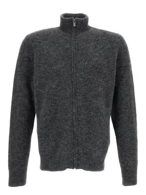 Barena Venezia Zip-up High Neck Cardigan - Black