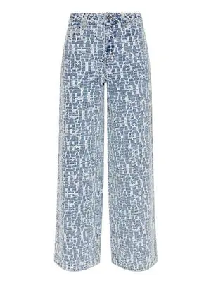 SELF-PORTRAIT Belt-Loop Jeans