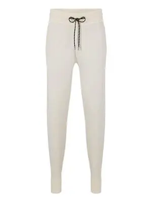 Hugo Boss Drawstring Trousers - White