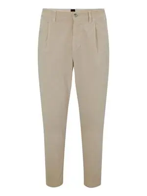 Hugo Boss Hugo Boss Tailored Corduroy Trousers White