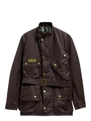 Barbour International Original Waxed Jacket - Black Oak