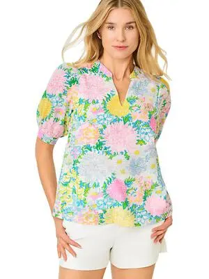 Lilly Pulitzer® Lilly Pulitzer Brinelle Top Multi Lilly Garden