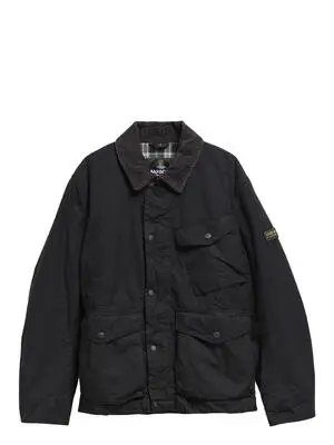 Barbour Corduroy Collar Multi-pocket Jacket - Black